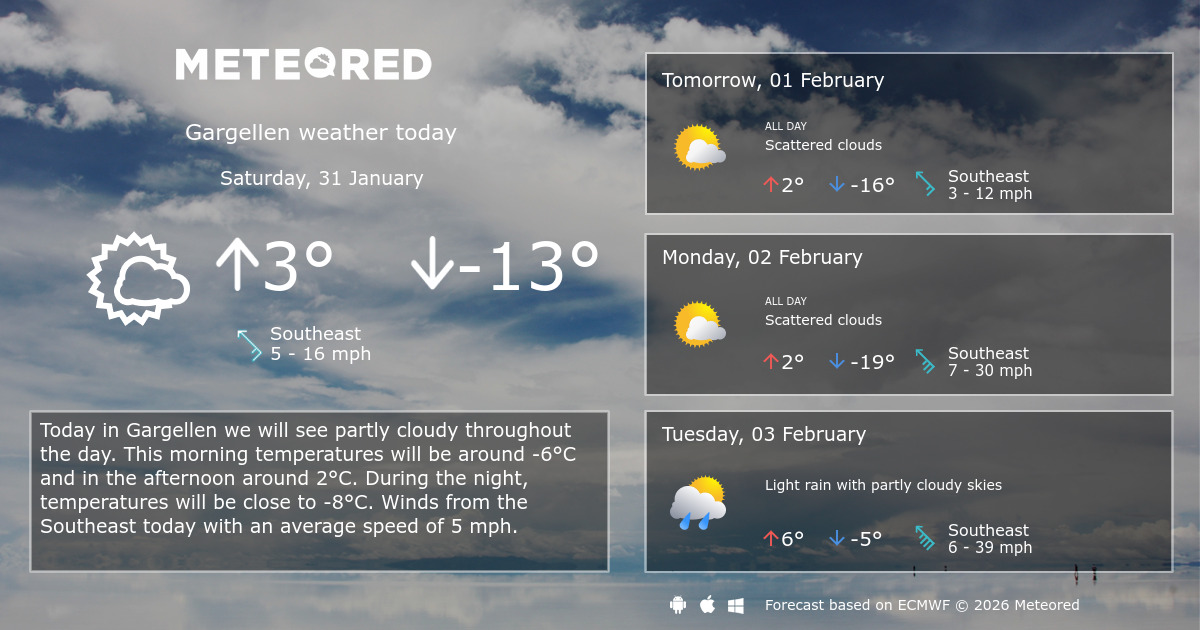 Weather Gargellen. 14 day Forecast - yourweather.co.uk | Meteored